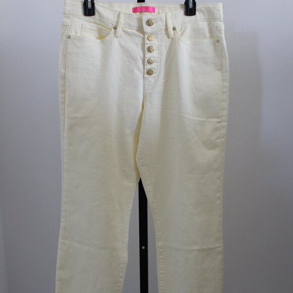 Lilly Pulitzer | Jeans | Nwt Lilly Pulitzer South Ocean High Rise ...